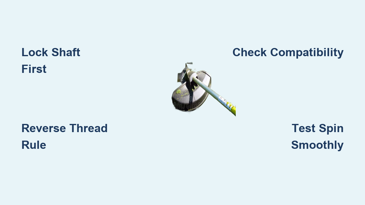 How to Change Brush Cutter Head – Quick Guide