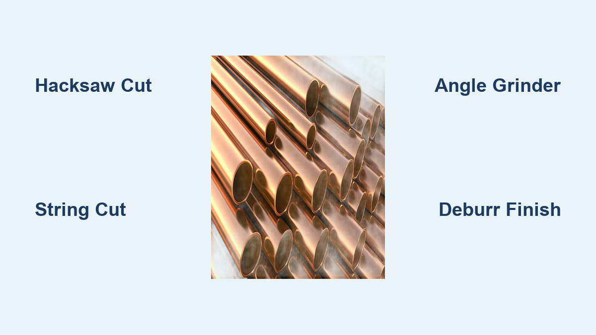 How to Cut Copper Tubing Without a Pipe Cutter - Cutters Machine