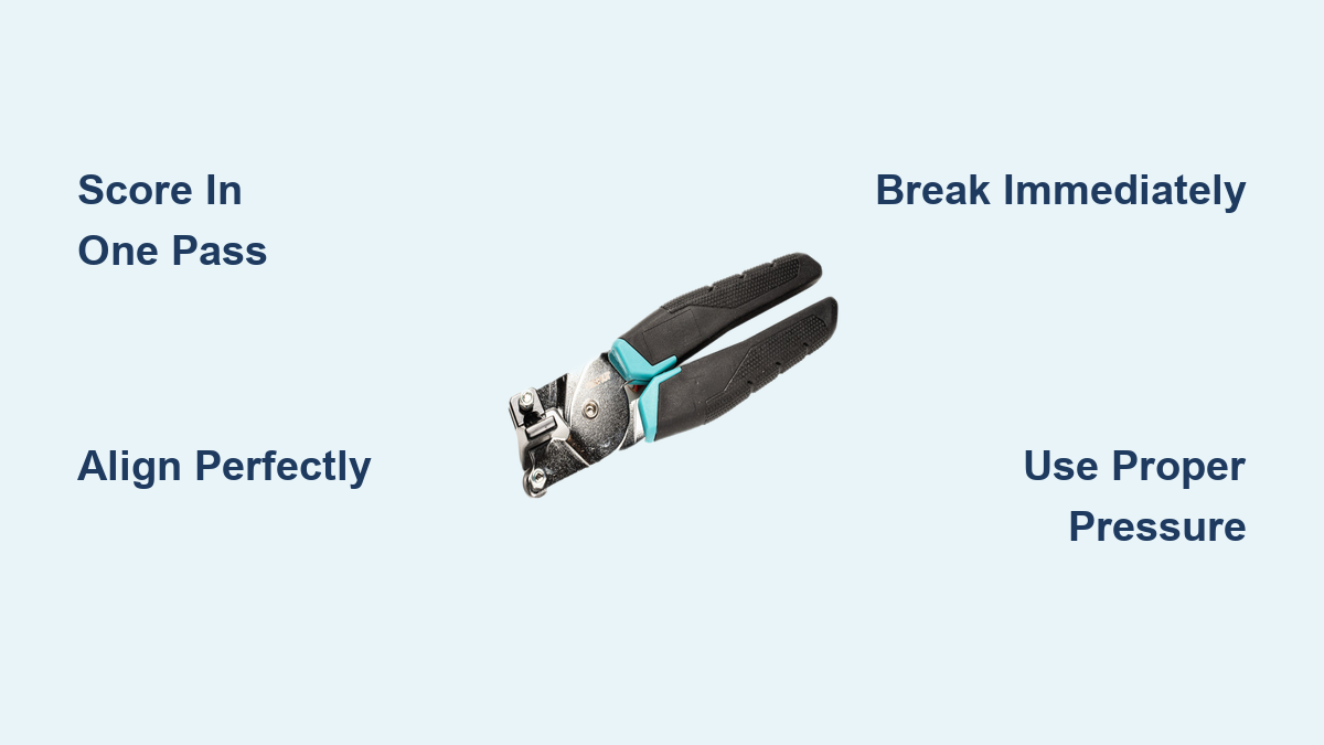 How to Use a Handheld Tile Cutter: Quick Guide