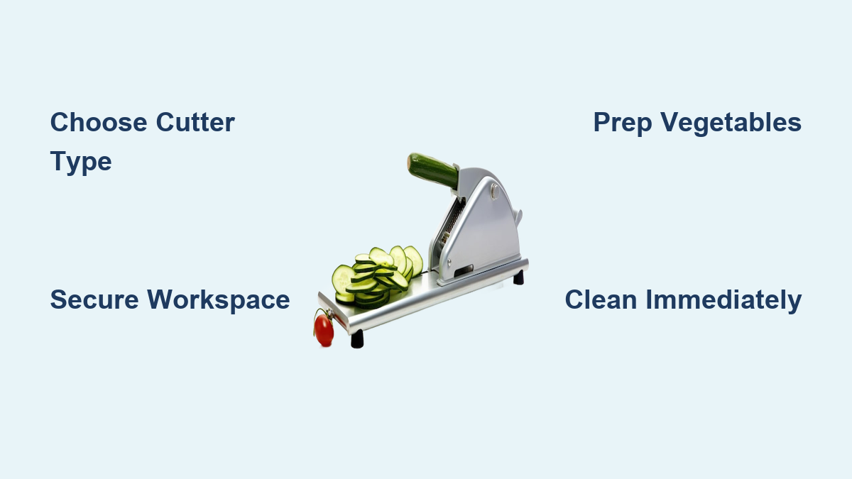 How to Use a Vegetable Cutter: Easy Guide